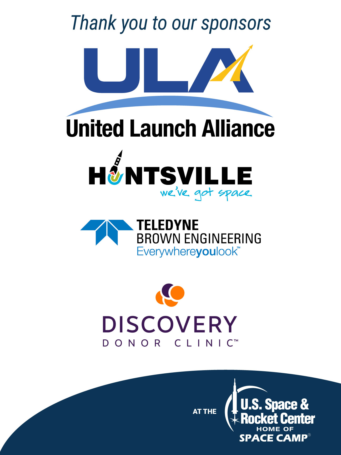 World Space Week Sponsors at the U.S. Space & Rocket Center – Rocket ...